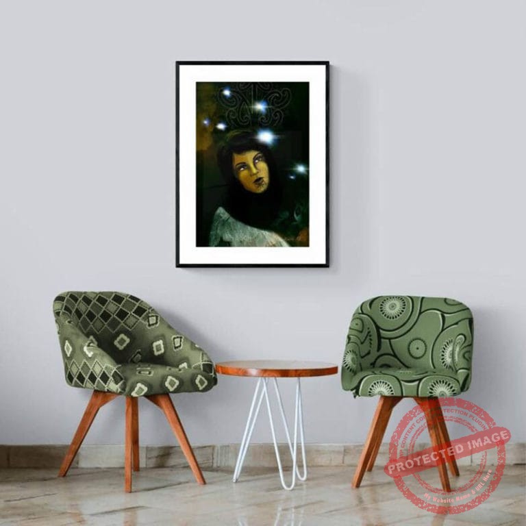 Waipuna-ā-rangi – Sky Spring Art Print By Lorna Tawhiti - Art Collective