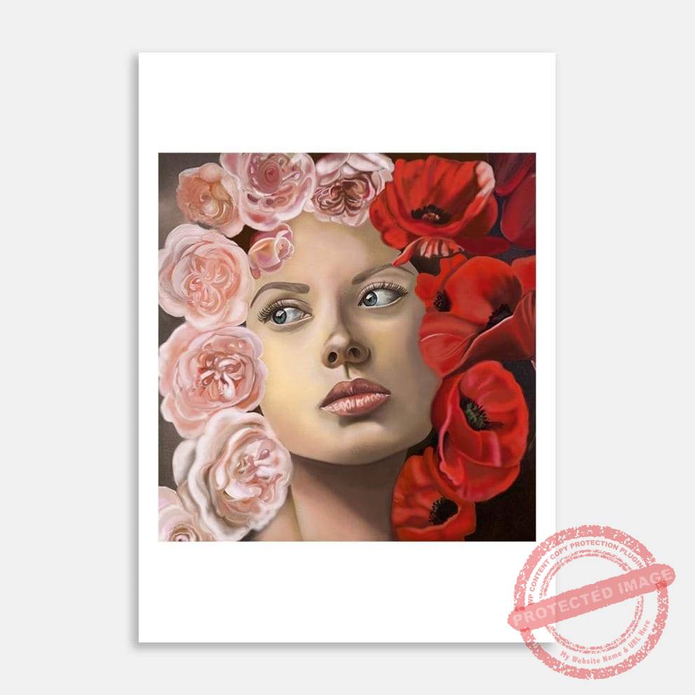 English Rose Art Print By Samantha Payne - Art Collective