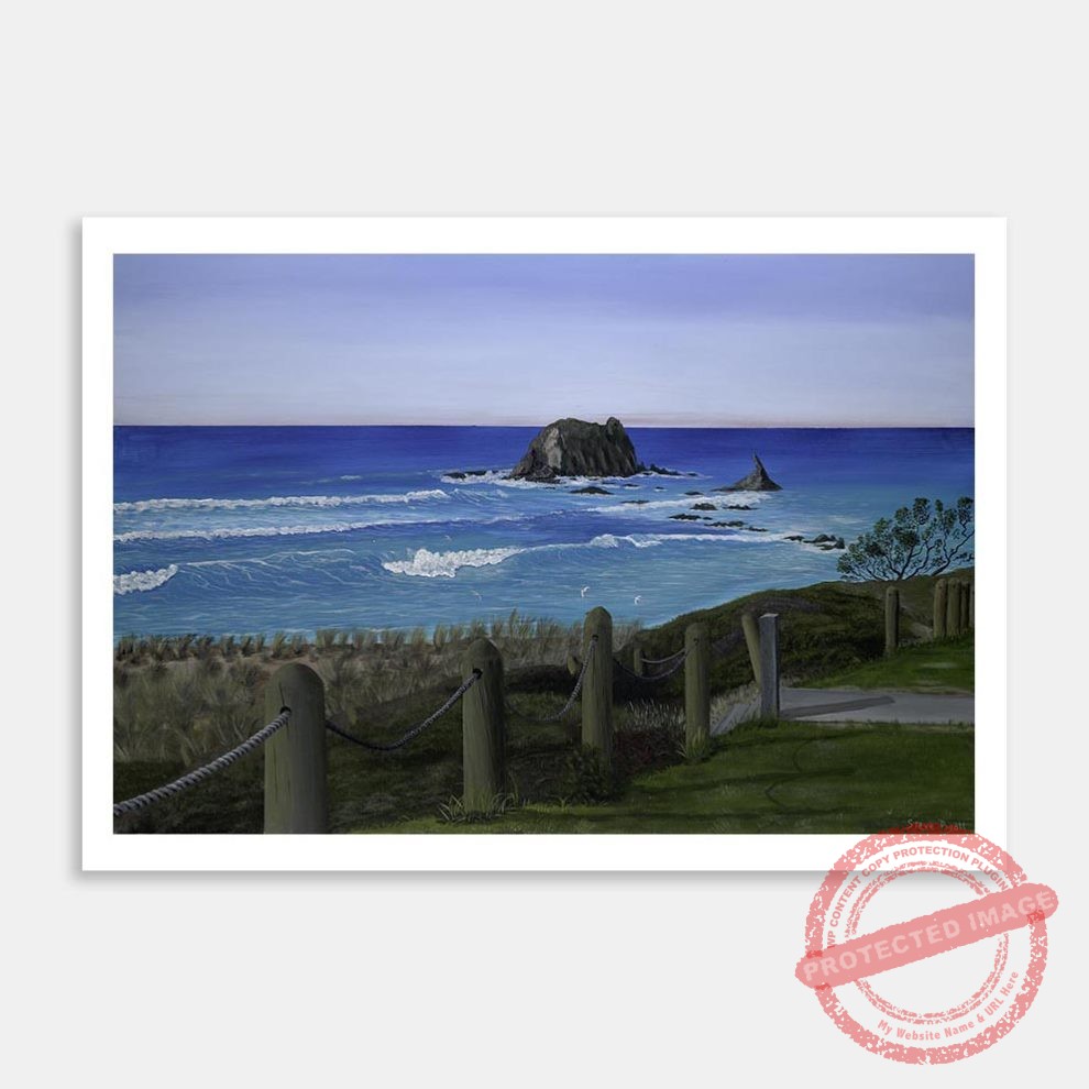 Mangawhai Heads Art Print By Steve Pigott - Art Collective