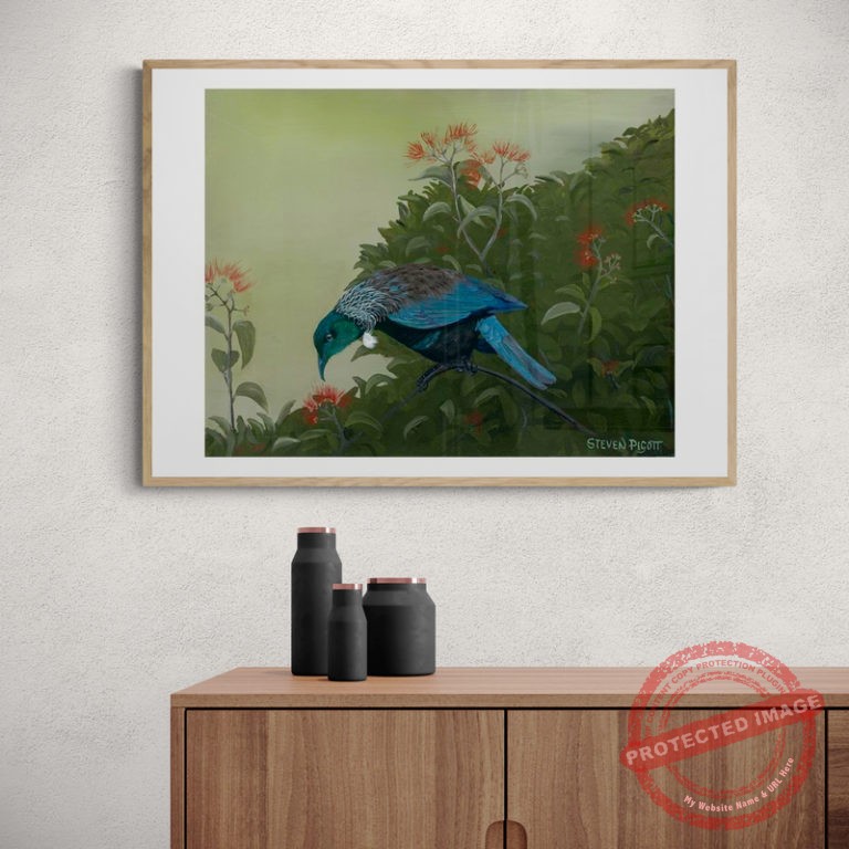 Tui Art Print By Steve Pigott - Art Collective