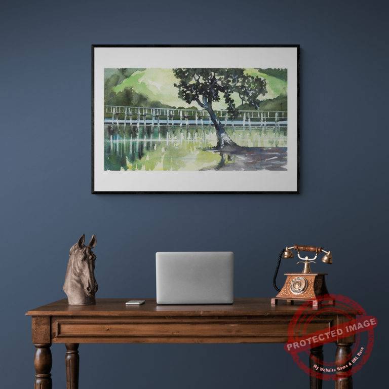 Tidal Connections Art Print By Richard Coldicutt - Art Collective