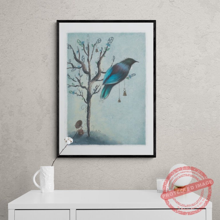 Solo Tui Art Print By Emily Walker - Art Collective