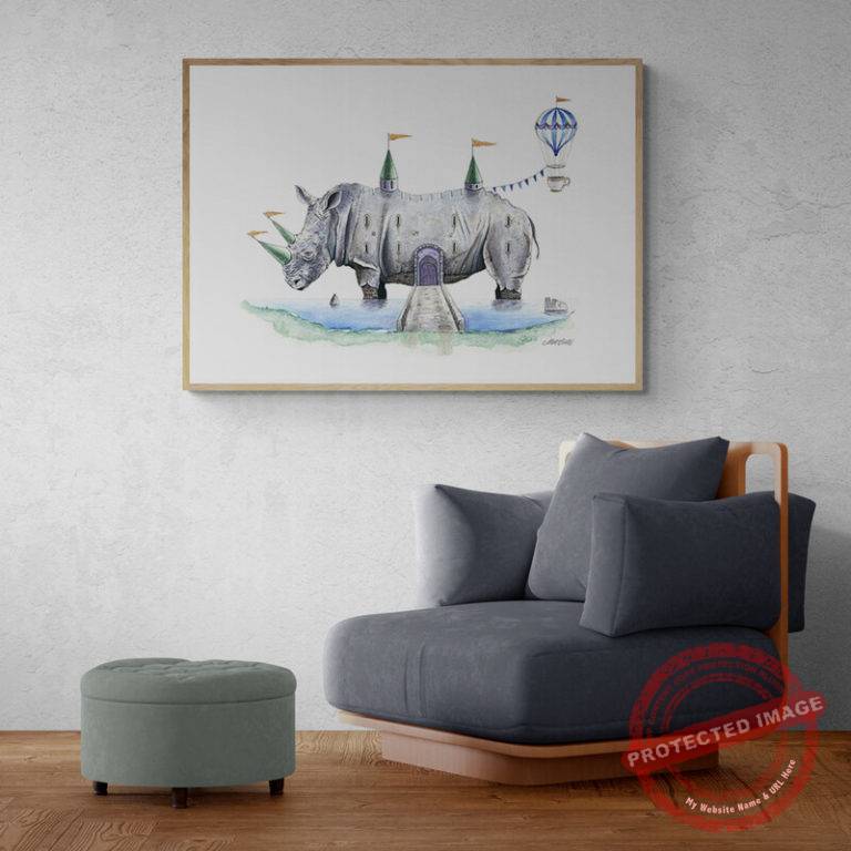 Chamomile Castle Art Print By Matt Coates - Art Collective