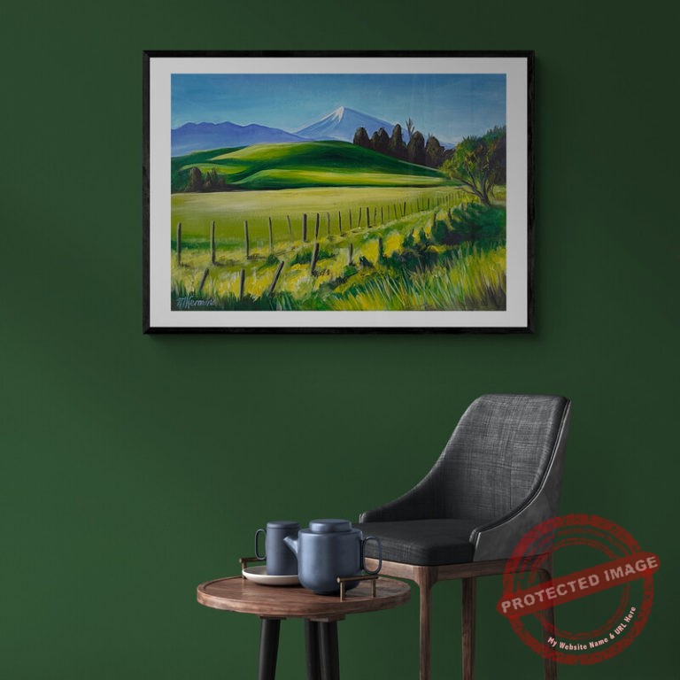 Taranaki Art Print By Martin Hermans - Art Collective