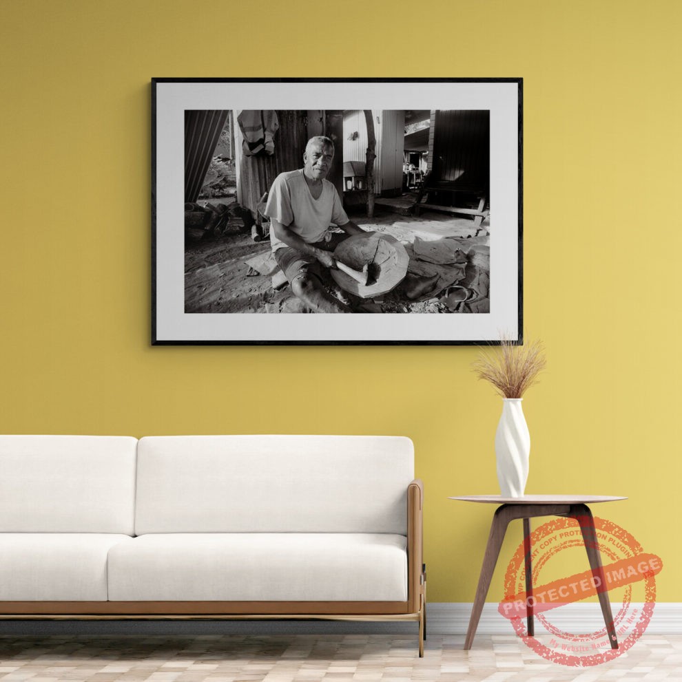 Tui Carving 2 Limited Edition Art Print By David Hartman - Art Collective