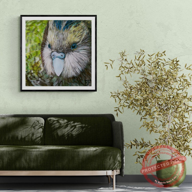 Kakapo Art Print By Bree Fraser - Art Collective