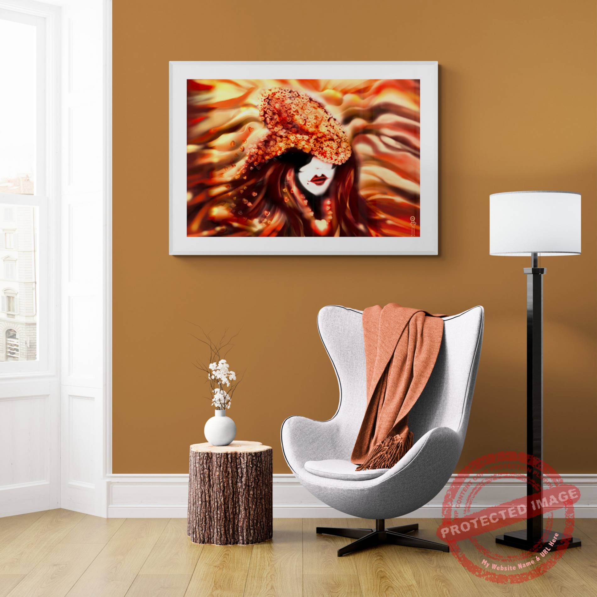 Fash Hat Art Print By Michael Rollo Mirfin - Art Collective