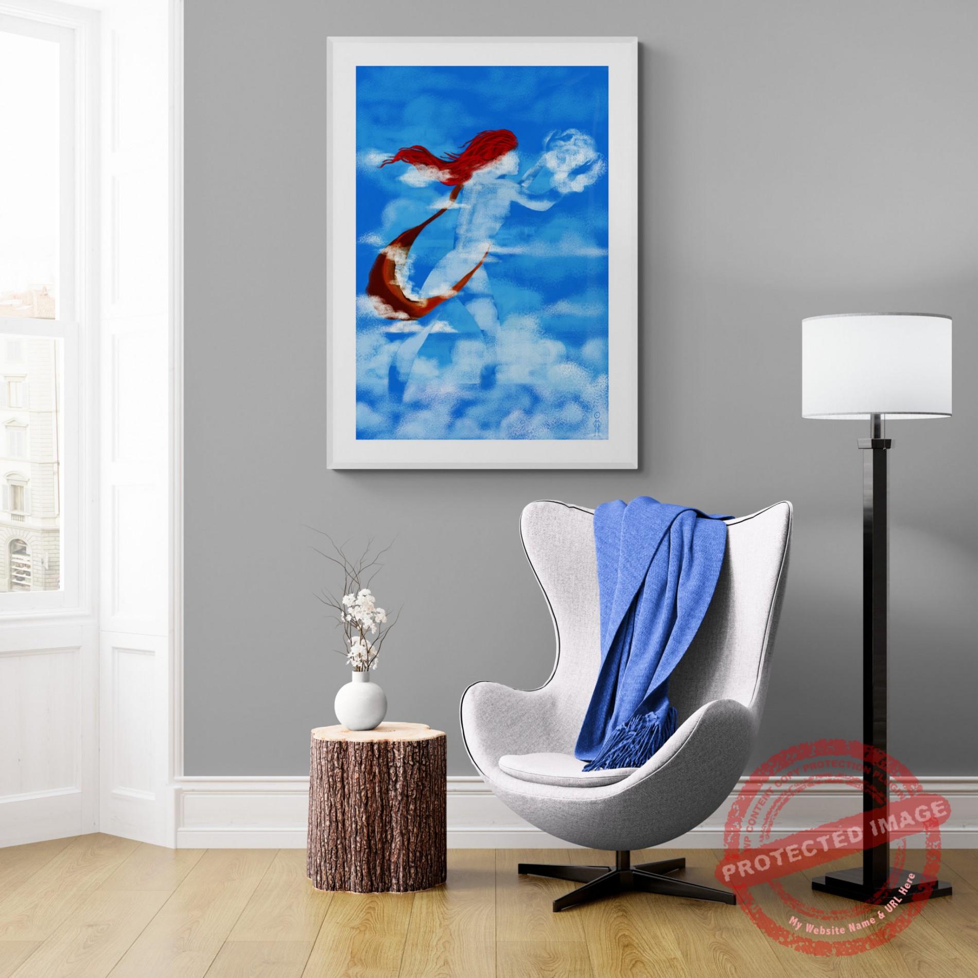 Cloud Catcher Art Print By Michael Rollo Mirfin - Art Collective