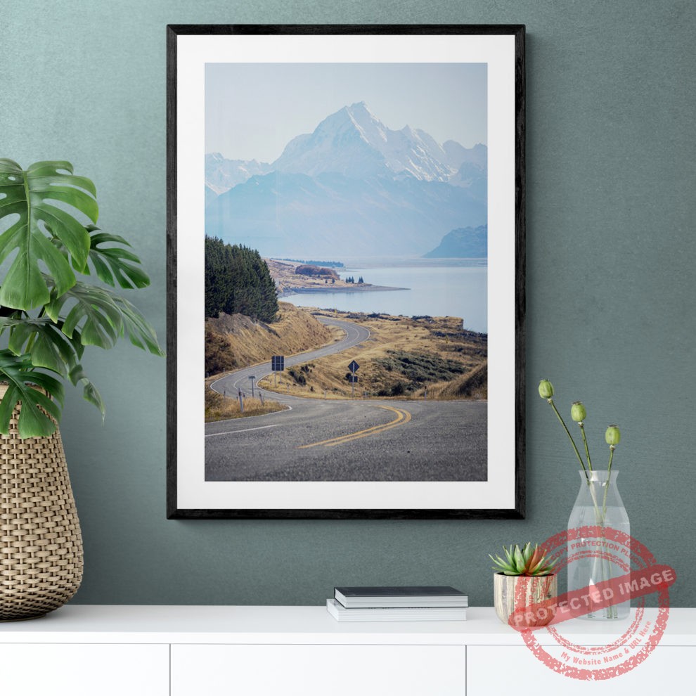Mount Cook Entrance Art Print By Harry Shelswell - Art Collective