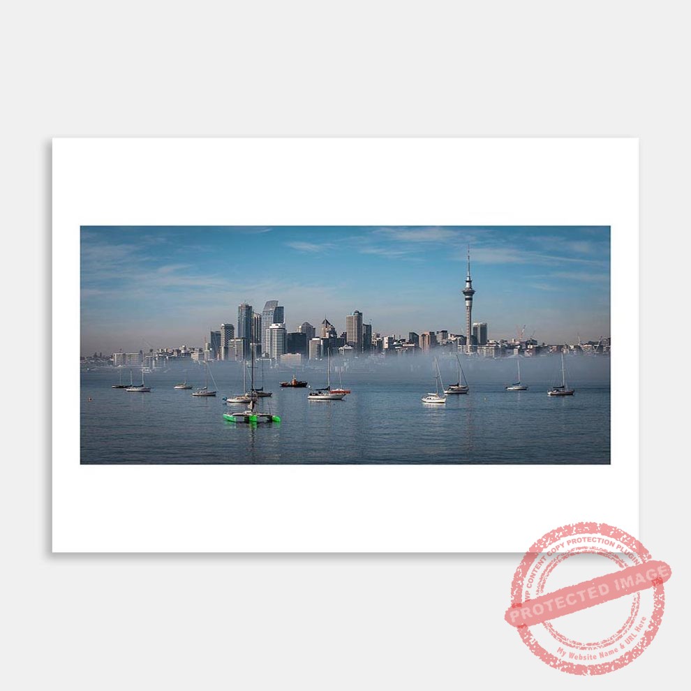Auckland City Art Print By Jeff Michaels - Art Collective