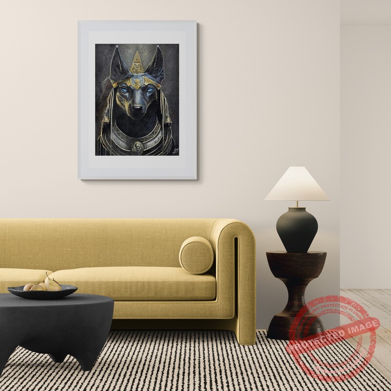 Anubis Art Print By Warren Bliss - Art Collective