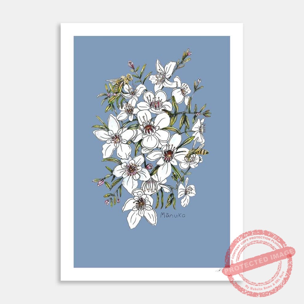 Manuka Honey Art Print By Lesh Creates - Art Collective