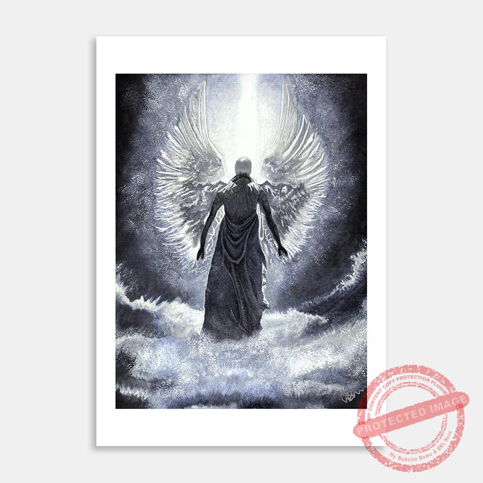 Angel Art Print By Warren Bliss - Art Collective
