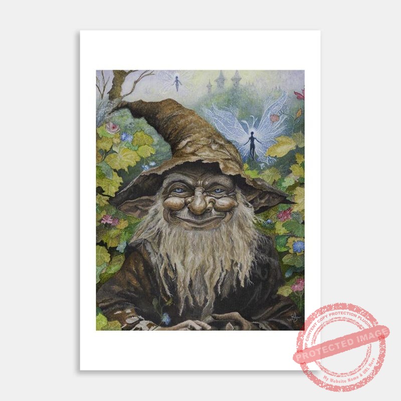 Mr Elf Art Print By Warren Bliss - Art Collective