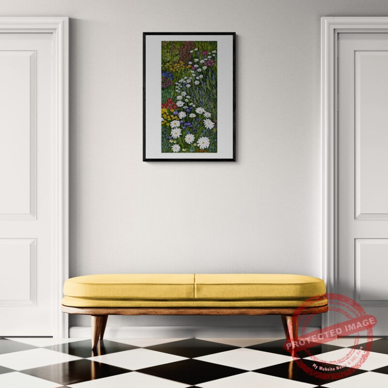 Field Of Flowers Art Print By Heather Elliott - Art Collective