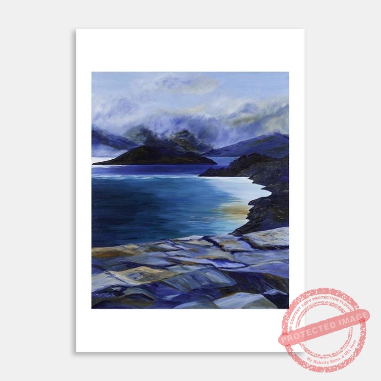 Storm Over Glenorchy Art Print By Heather Elliott - Art Collective